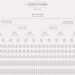 Editable Descendant Family Tree Template Genealogy Family Tree ...