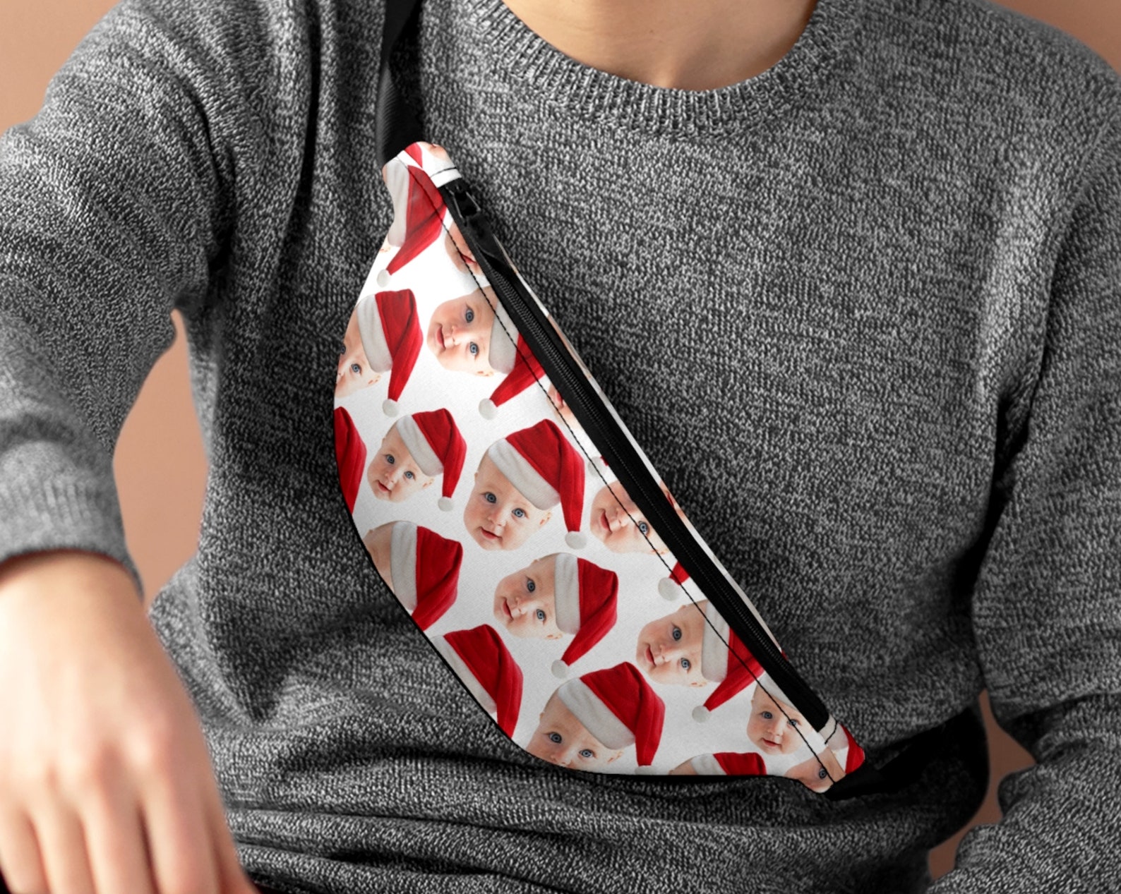 Personalized Gifts for Christmas - Custom Fanny Pack for Family Friends ...