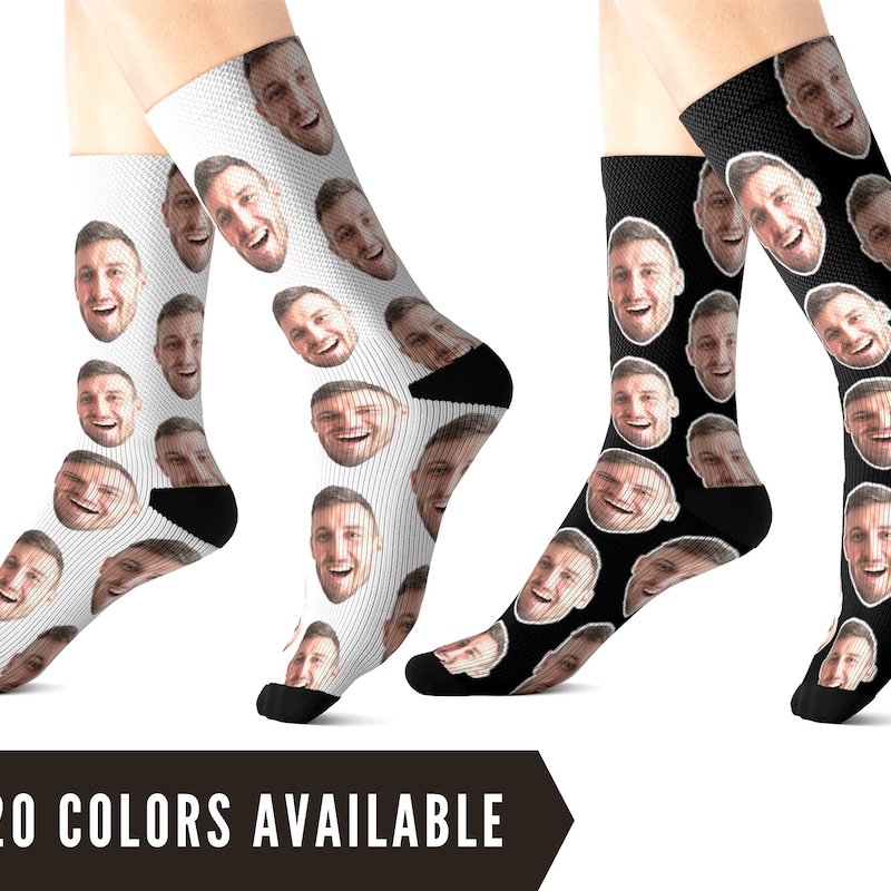 Custom Face Socks - Etsy