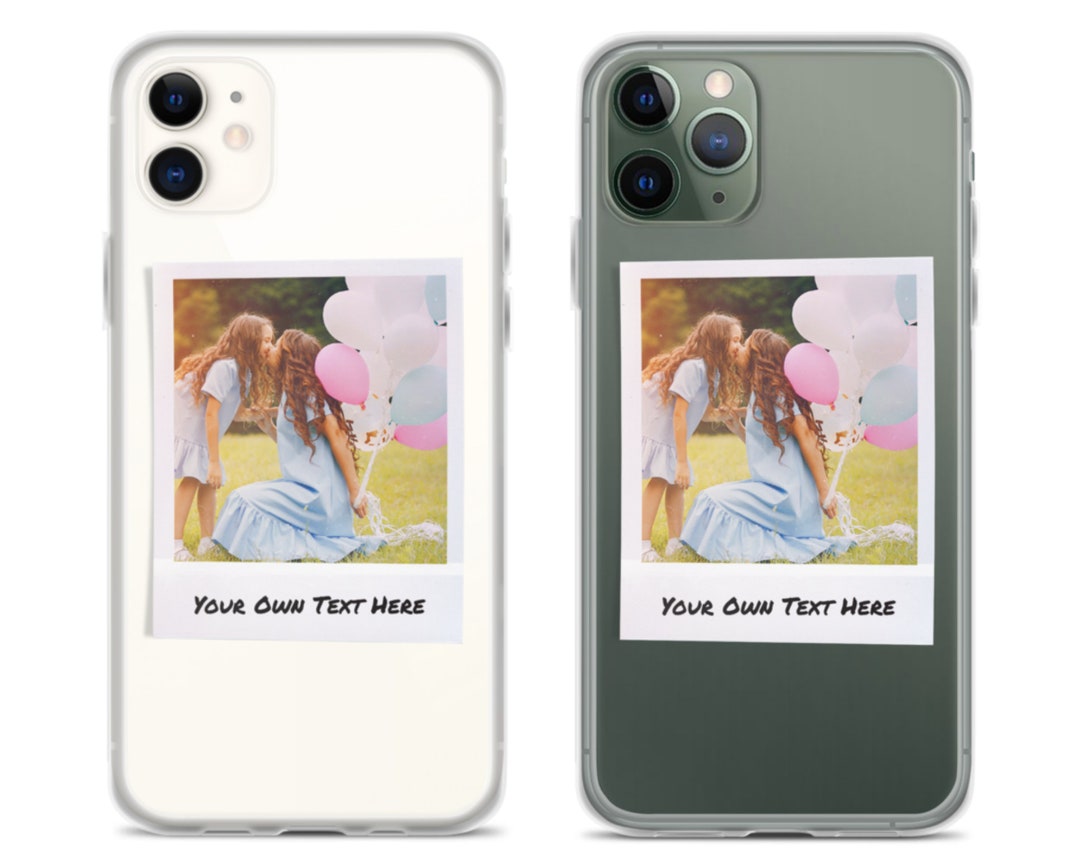 Custom iPhone Case - Personalized Phone Case Your Own Photo and Text ...