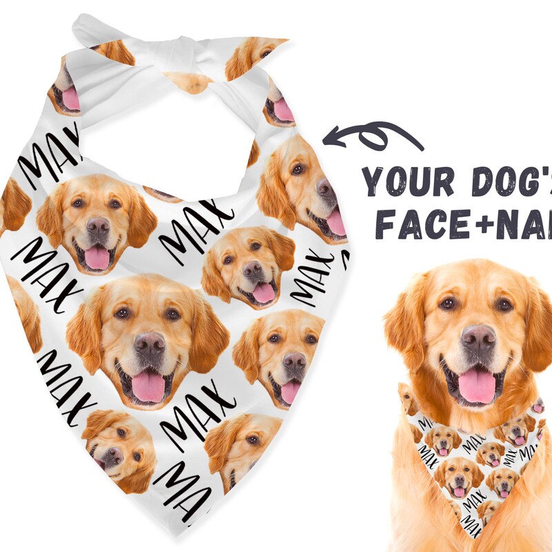 Custom Dog Bandanas - Etsy