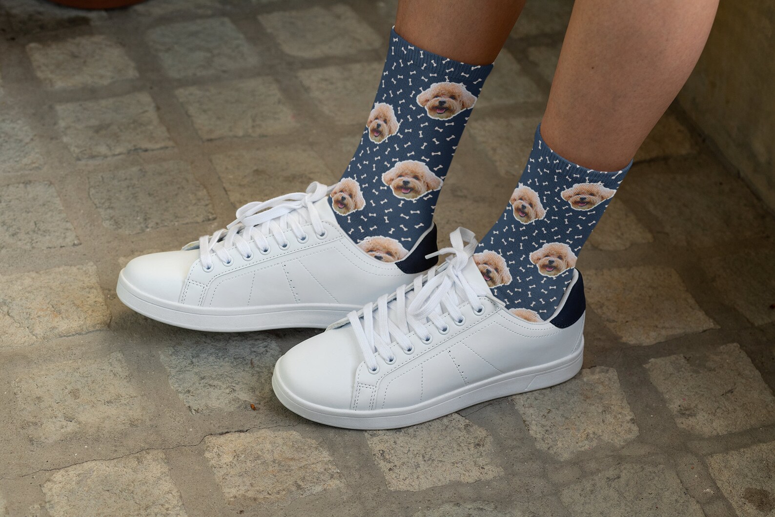 Personalized Socks - Custom Dog Face Socks - Gift for Dog Dad Dog Mom ...