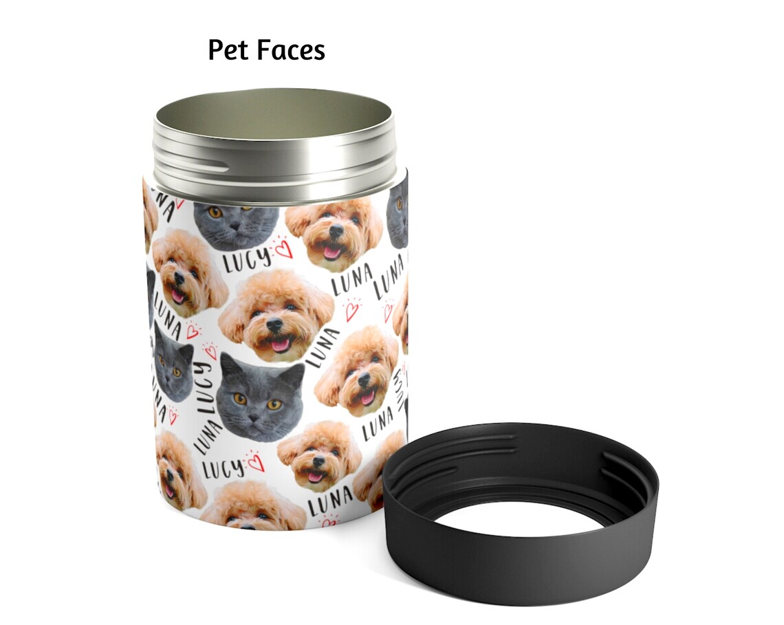 Personalized Can Holder With Faces Custom Can Cooler Photo | Etsy