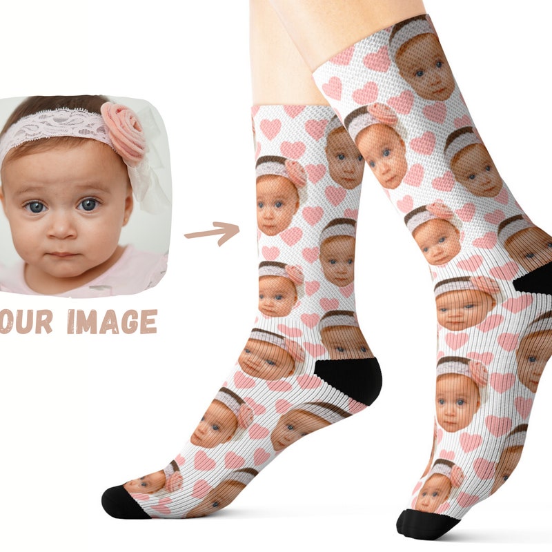 Photo Socks - Etsy