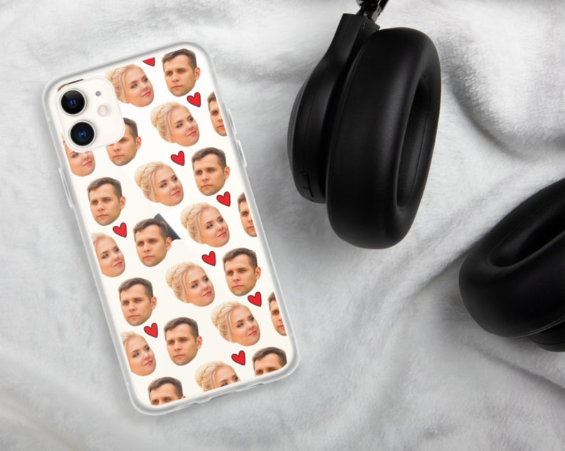 Personalized Couple Photo Iphone Case Custom Faces Phone - Etsy