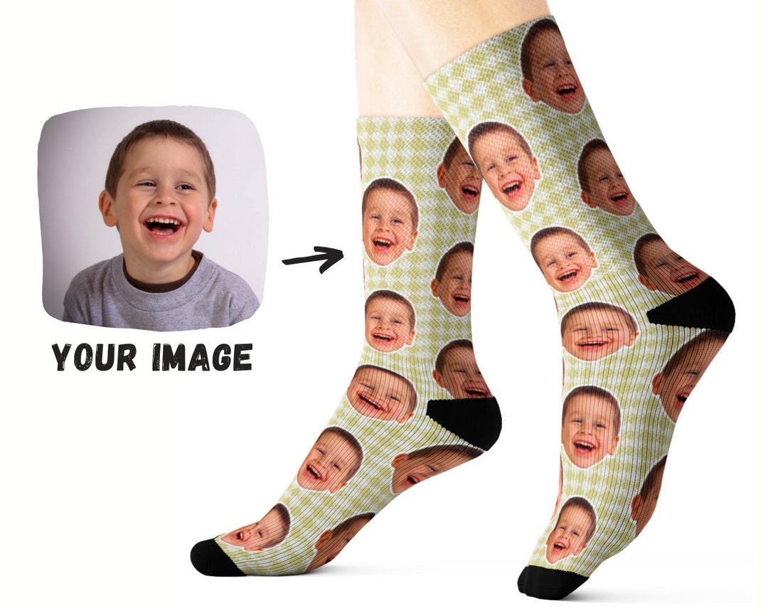 Custom Baby Socks - Personalized Face Socks - Funny Custom Socks - New ...
