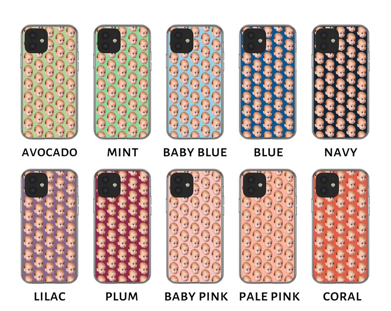 Custom Kids Face Phone Case - Personalized Baby Face iPhone Case Galaxy ...
