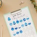 Water Tracker Template PDF, Printable Planner, Water Intake Health ...