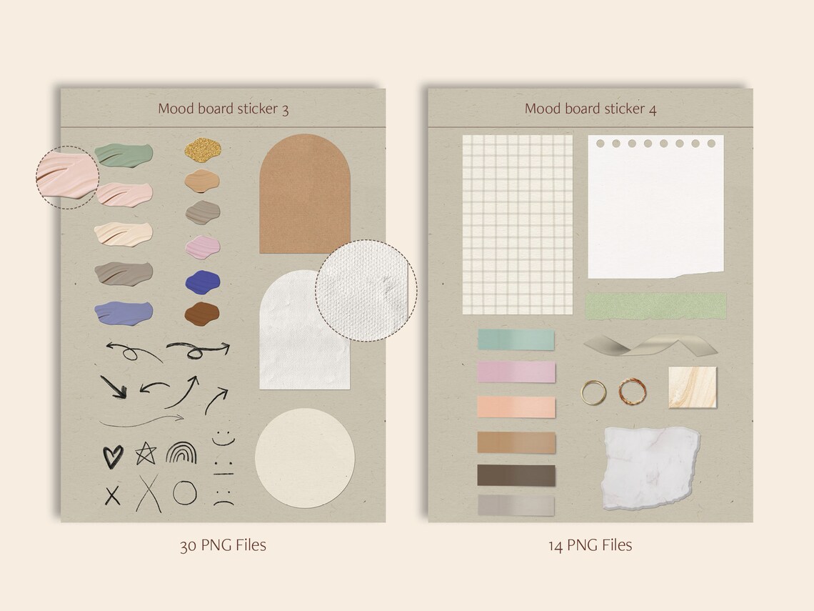 Digital Planner Sticker PNG Goodnotes Notability Stickers - Etsy