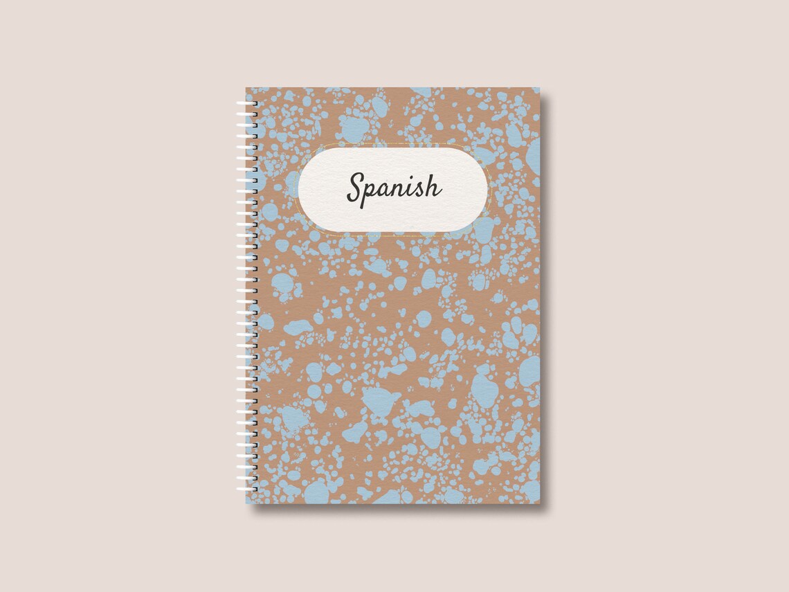 Binder Cover Printable PDF Set of 6 Editable Journal Cover Digital ...