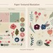Digital Stickers for Goodnotes Flowers Digital Planner - Etsy