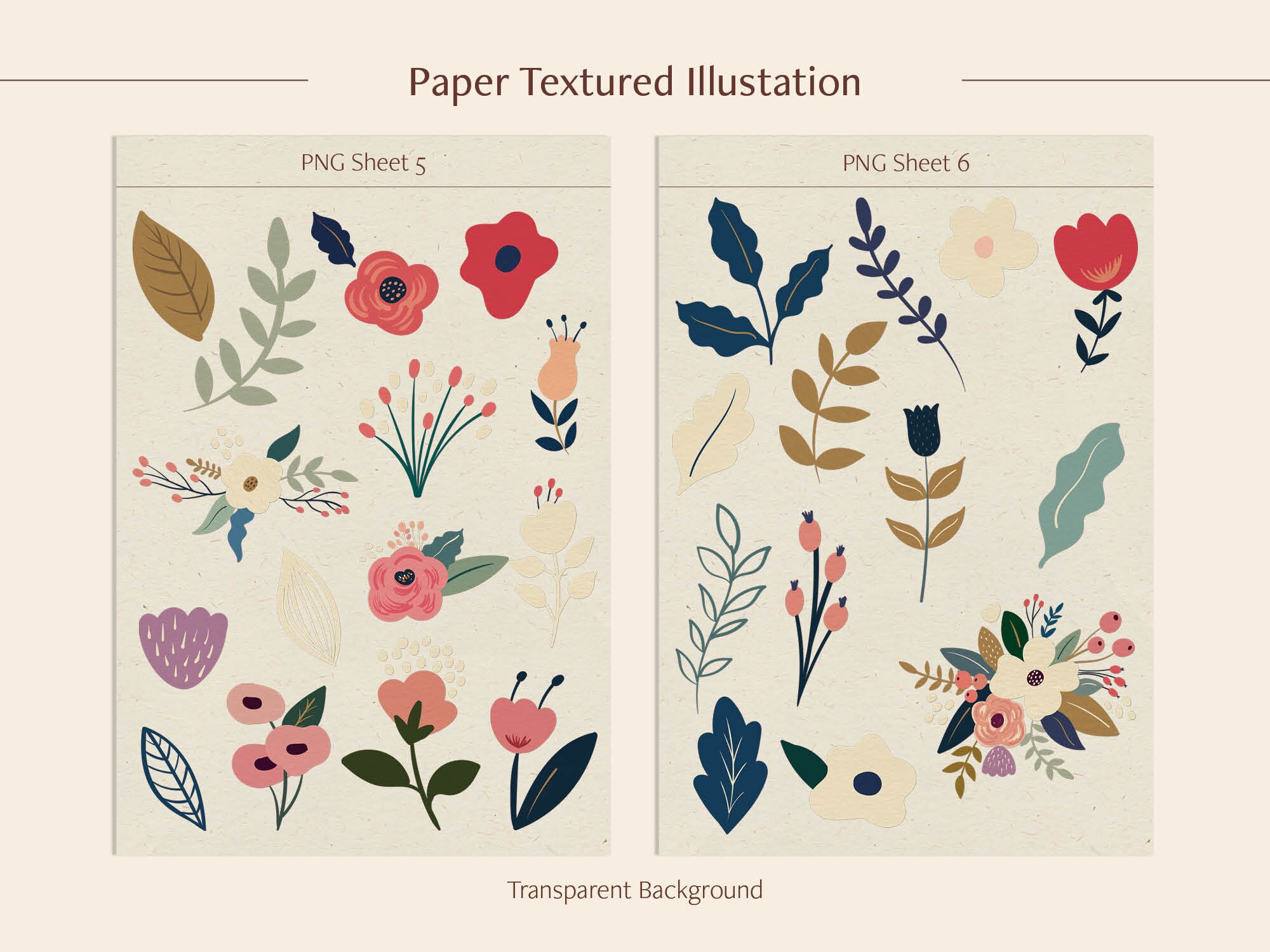 Digital Stickers for Goodnotes Flowers, Digital Planner Sticker SET ...