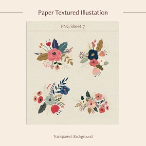 Digital Stickers for Goodnotes Flowers, Digital Planner Sticker SET ...