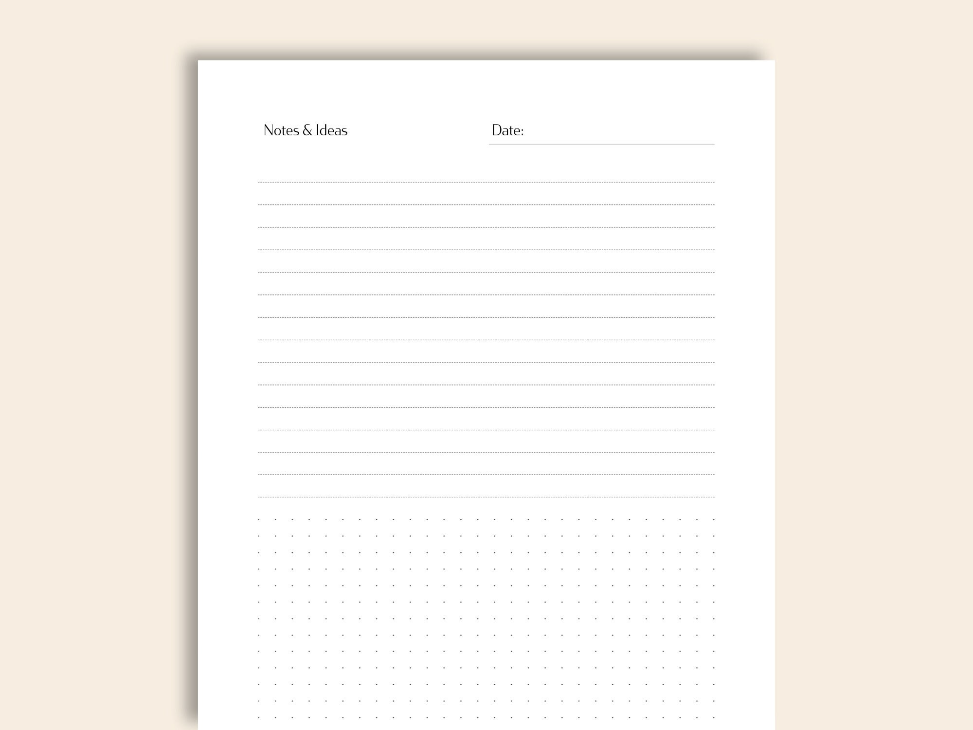 Printable Work Day Organizer Planner PDF - Etsy