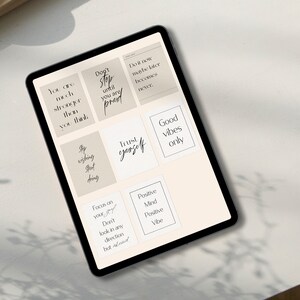 Motivational Quotes Digital Stickers Pack Inspirational Quotes Stickers ...