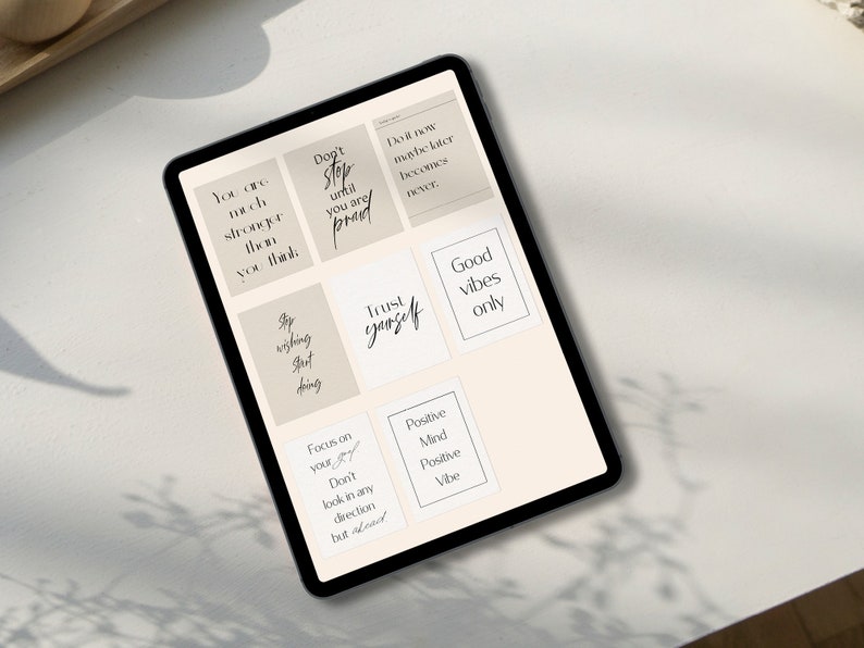 Motivational Quotes Digital Stickers Pack Inspirational Quotes - Etsy