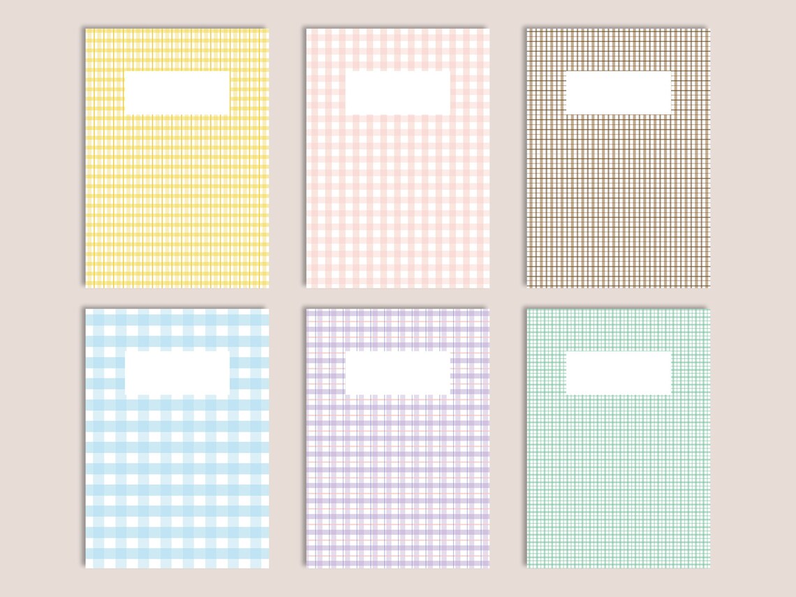 Printable Binder Cover Set Digital Planner Cover - Etsy