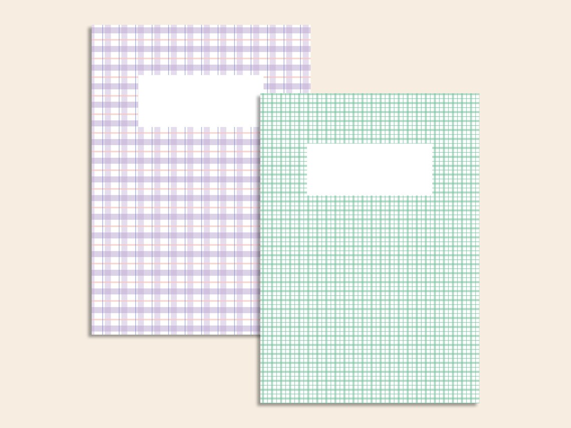 Printable Binder Cover Set Digital Planner Cover - Etsy