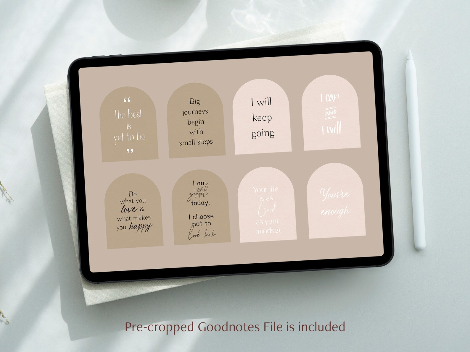 Motivational Quotes Digital Stickers Pack Inspirational Quotes Stickers ...