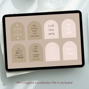 Motivational Quotes Digital Stickers Pack Inspirational Quotes Stickers ...