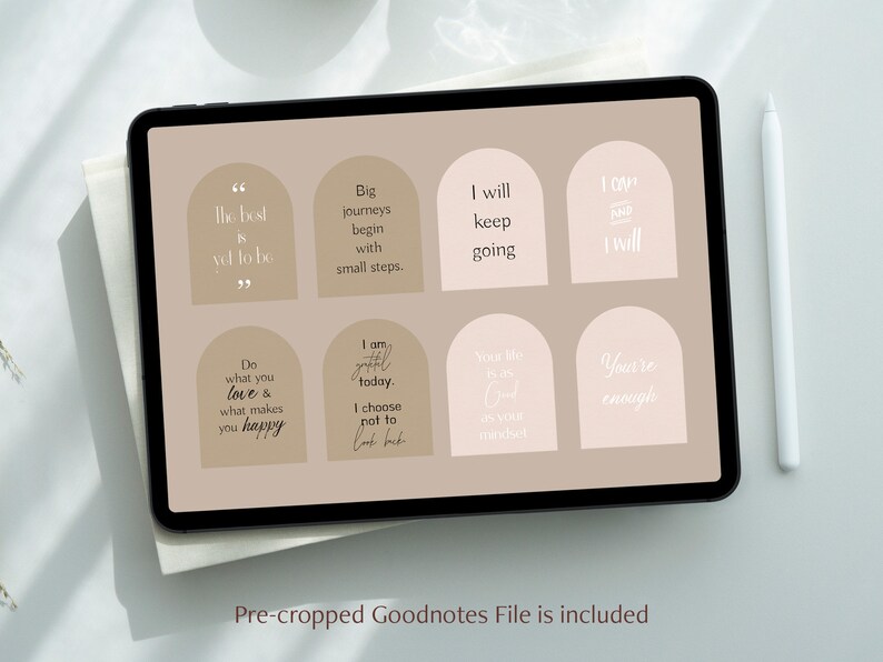 Motivational Quotes Digital Stickers Pack Inspirational Quotes - Etsy