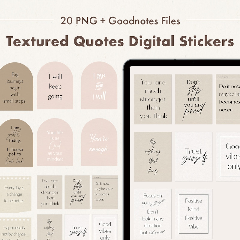 Quote Stickers - Etsy
