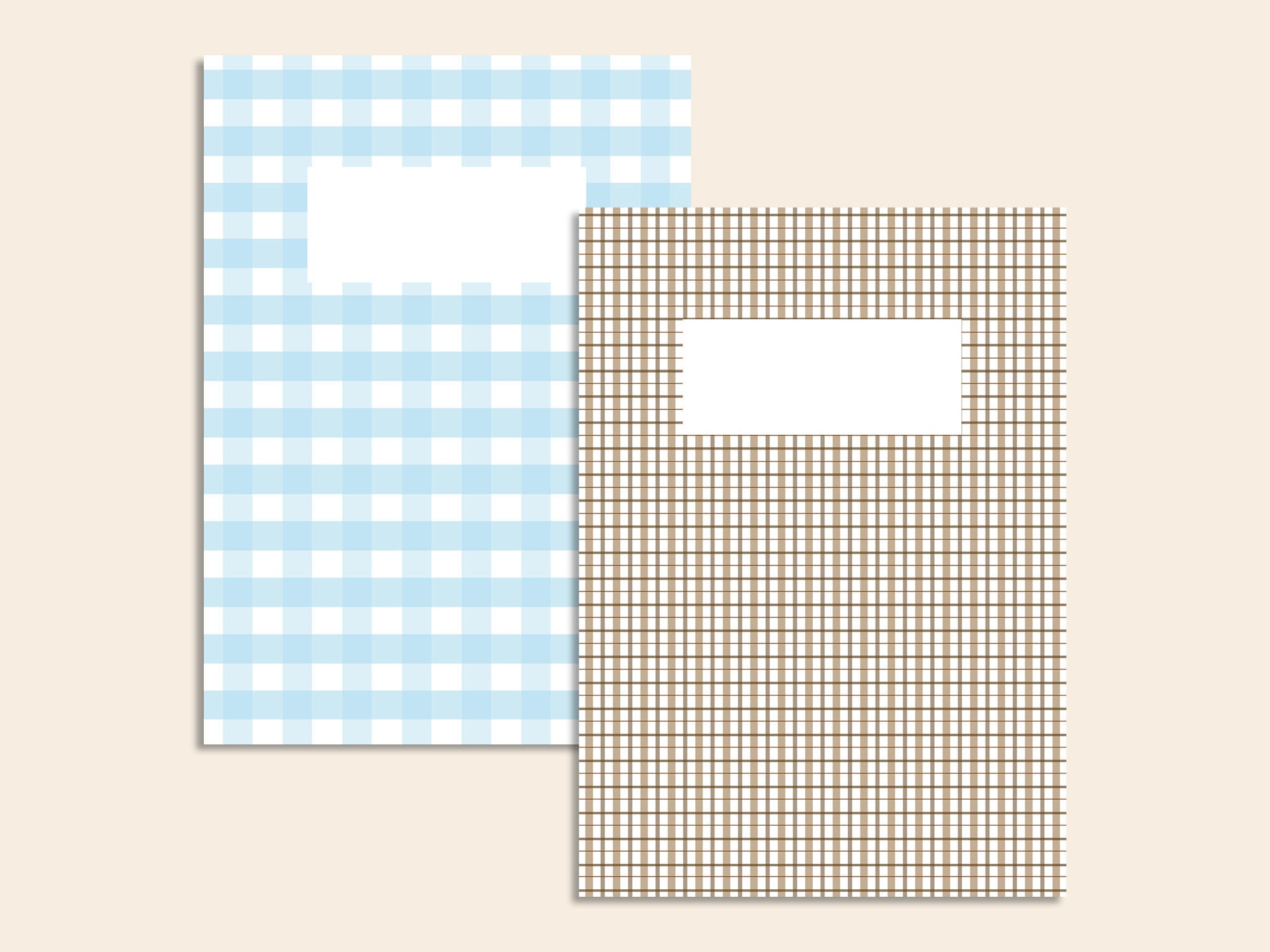Printable Binder Cover Set Digital Planner Cover - Etsy