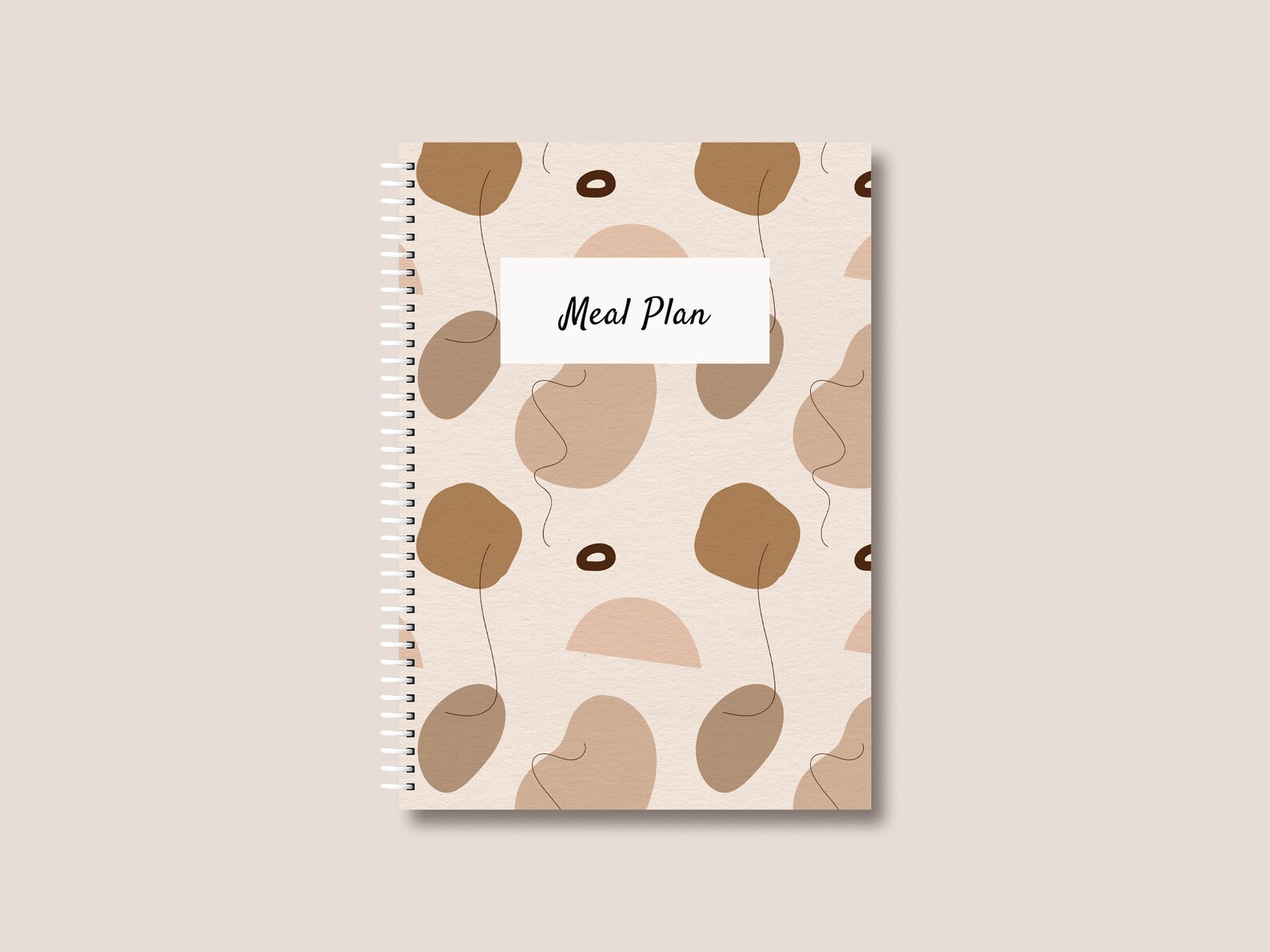 Binder Cover Printable PDF Set of 6 Editable Journal Cover Abstract - Etsy