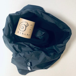 Black Infinity Scarf Waterproof Windproof Rain Scarf Hooded Infinity ...