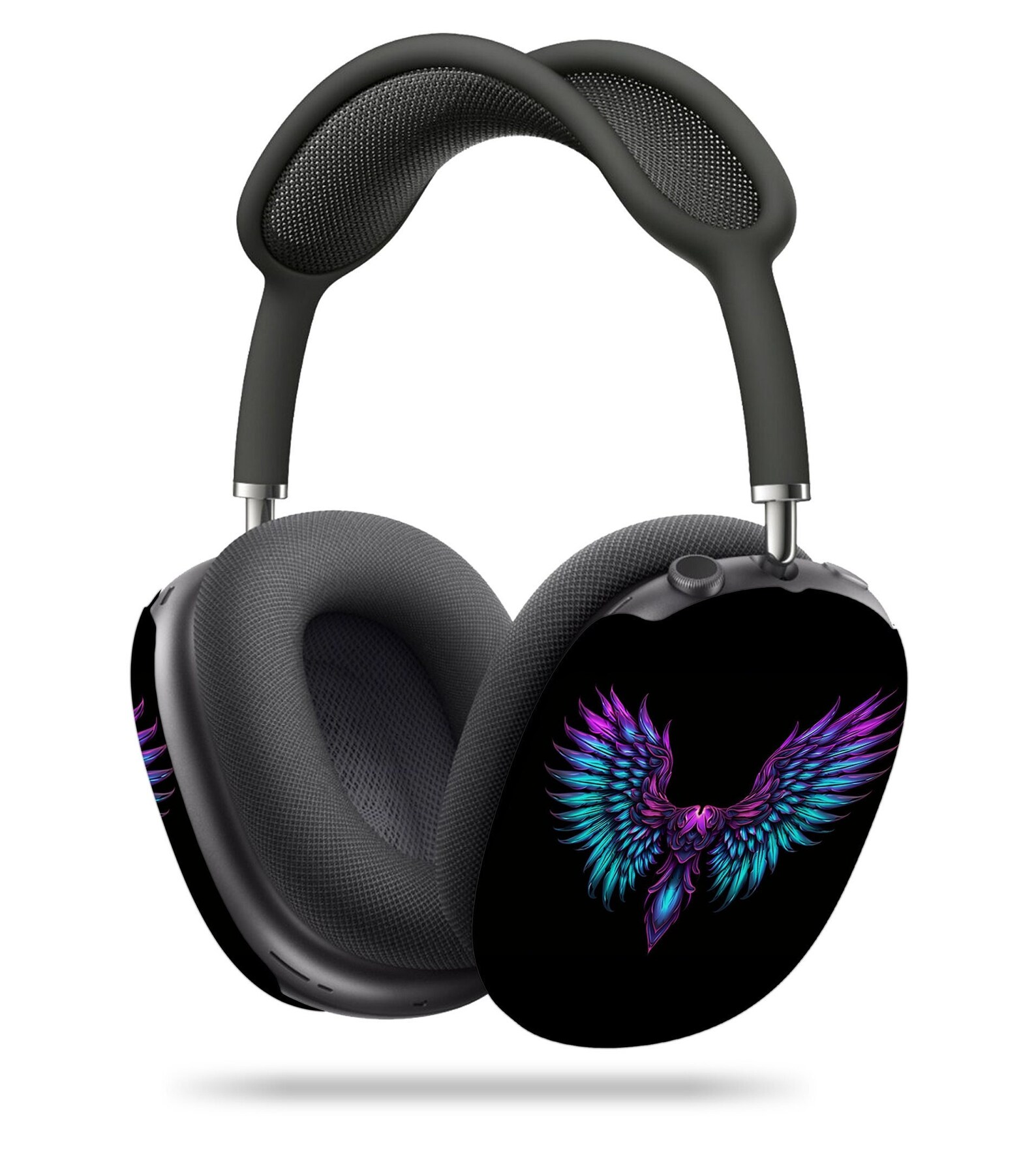 Spectral Elegance Vision of Neon Wings of Purples and Blues AirPod Max ...