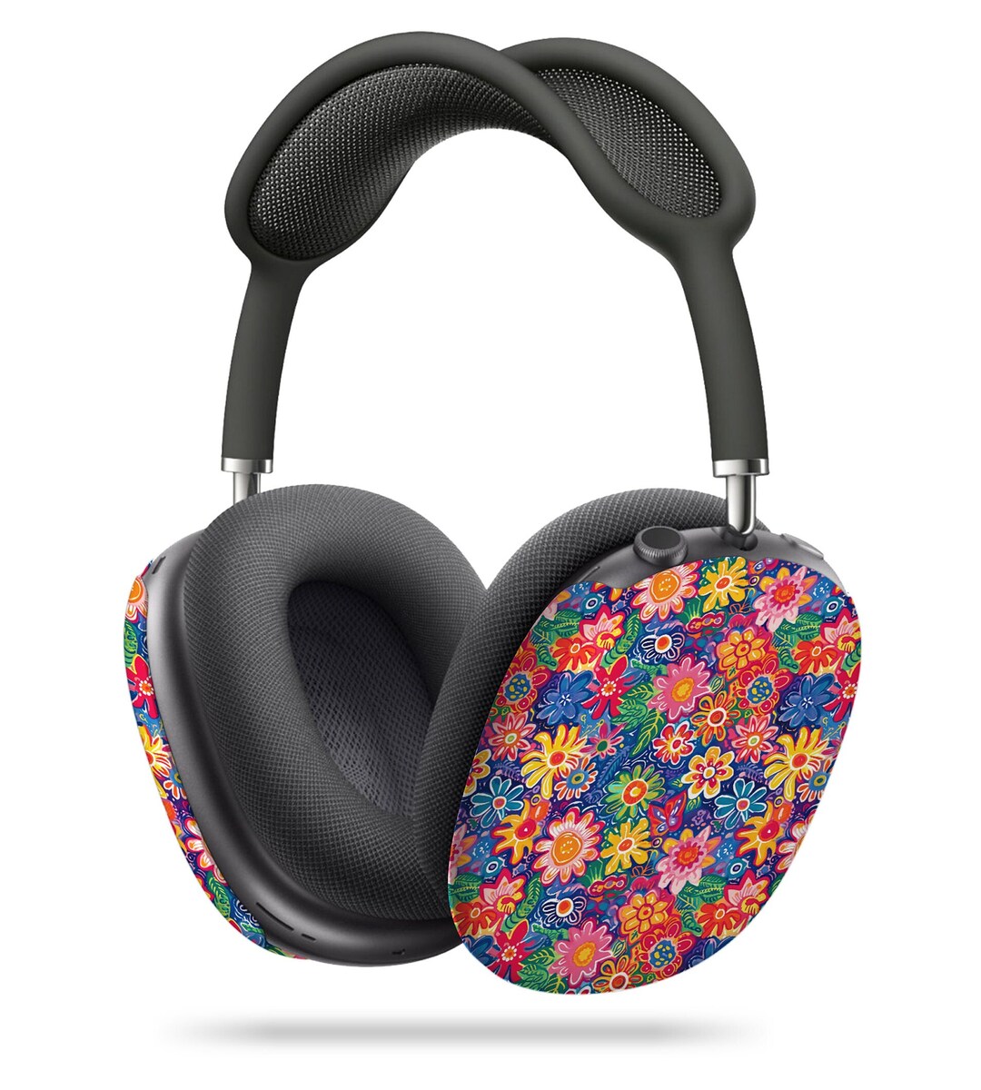 AirPod Max Case in Fluttering Kaleidoscope Vibrant Multicolor Flowers ...