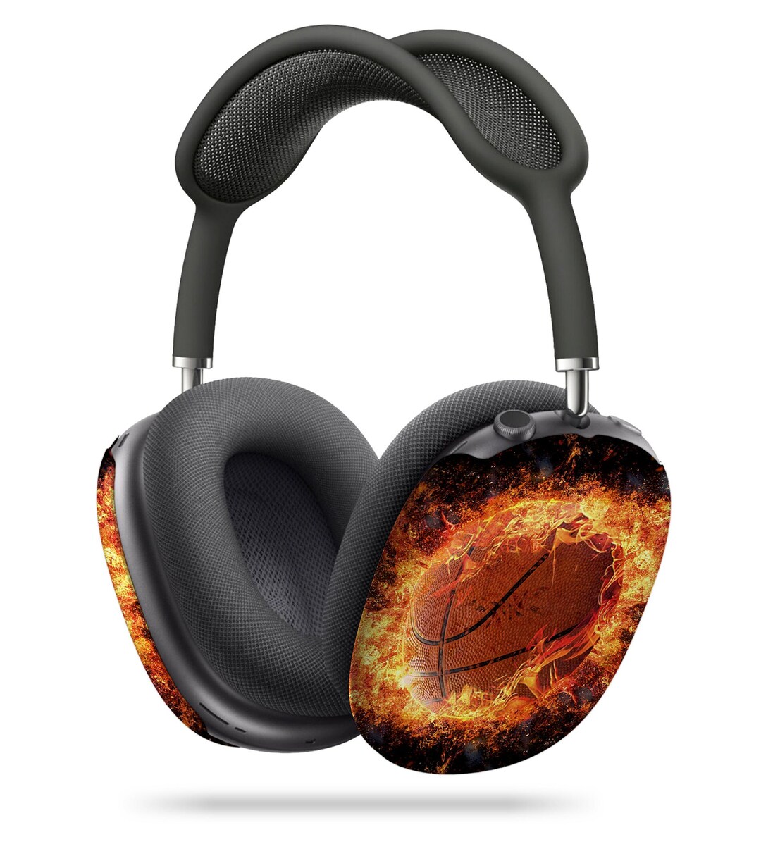 AirPod Max Case in Fiery Basketball AirPod Max Cases Scratch Protection ...