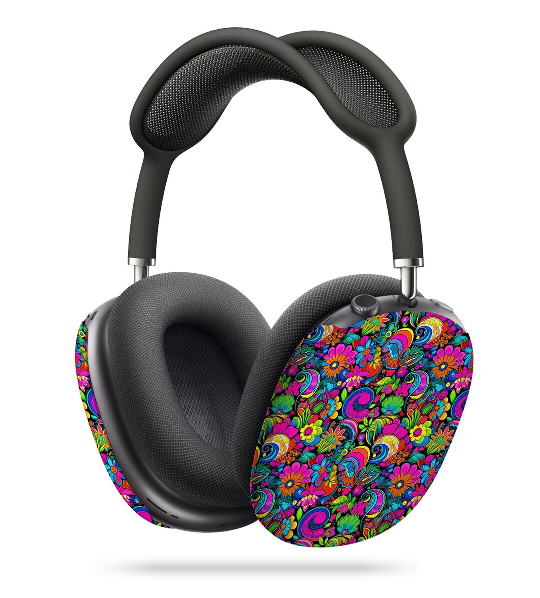 Neon Flower Fiesta in Lush Vivid Garden AirPod Max Case Protective ...