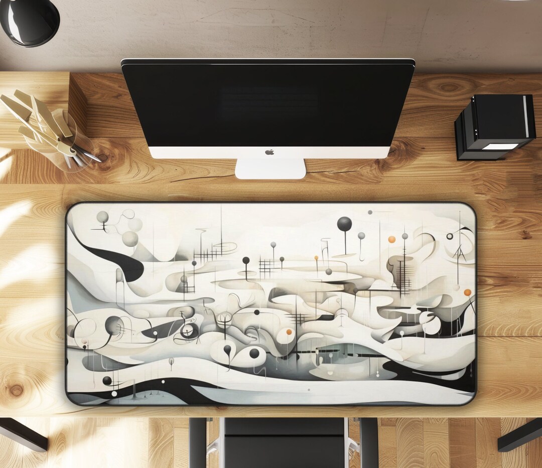 Urban Landscapes Futuristic Transforming Muted Tones Large Gaming Mouse ...