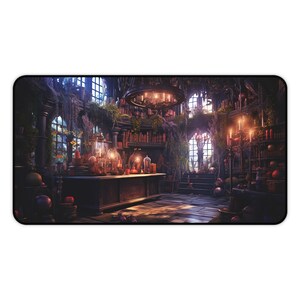 Enchanted Tome: Fantasy Alchemy Potion and Spell Library- Large Gaming ...
