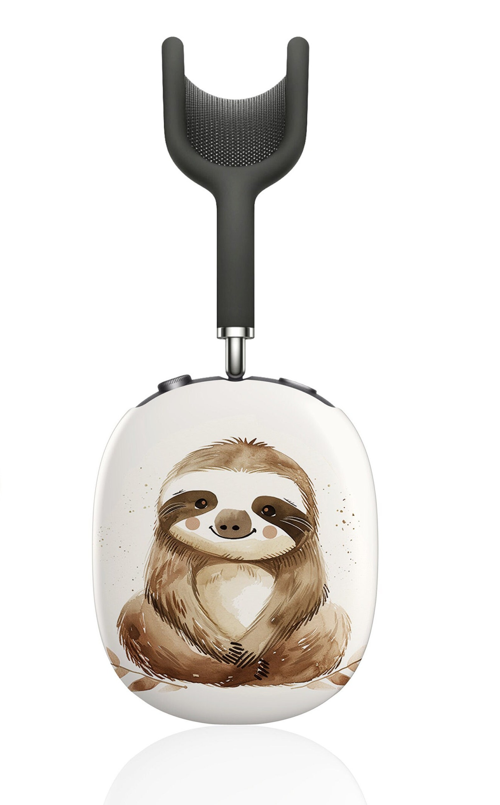 Cute Baby Sloth Watercolor Cute and Calm Sloth Art AirPod Max Case ...