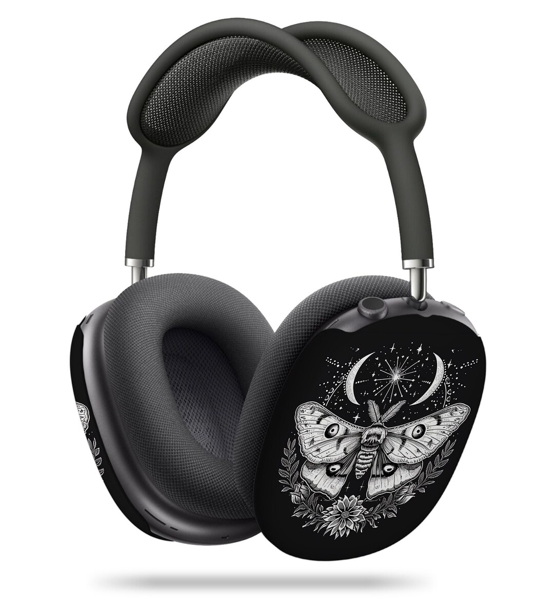 Enchanting Lunar Moth Under Celestial Lights AirPod Max Case Protective ...