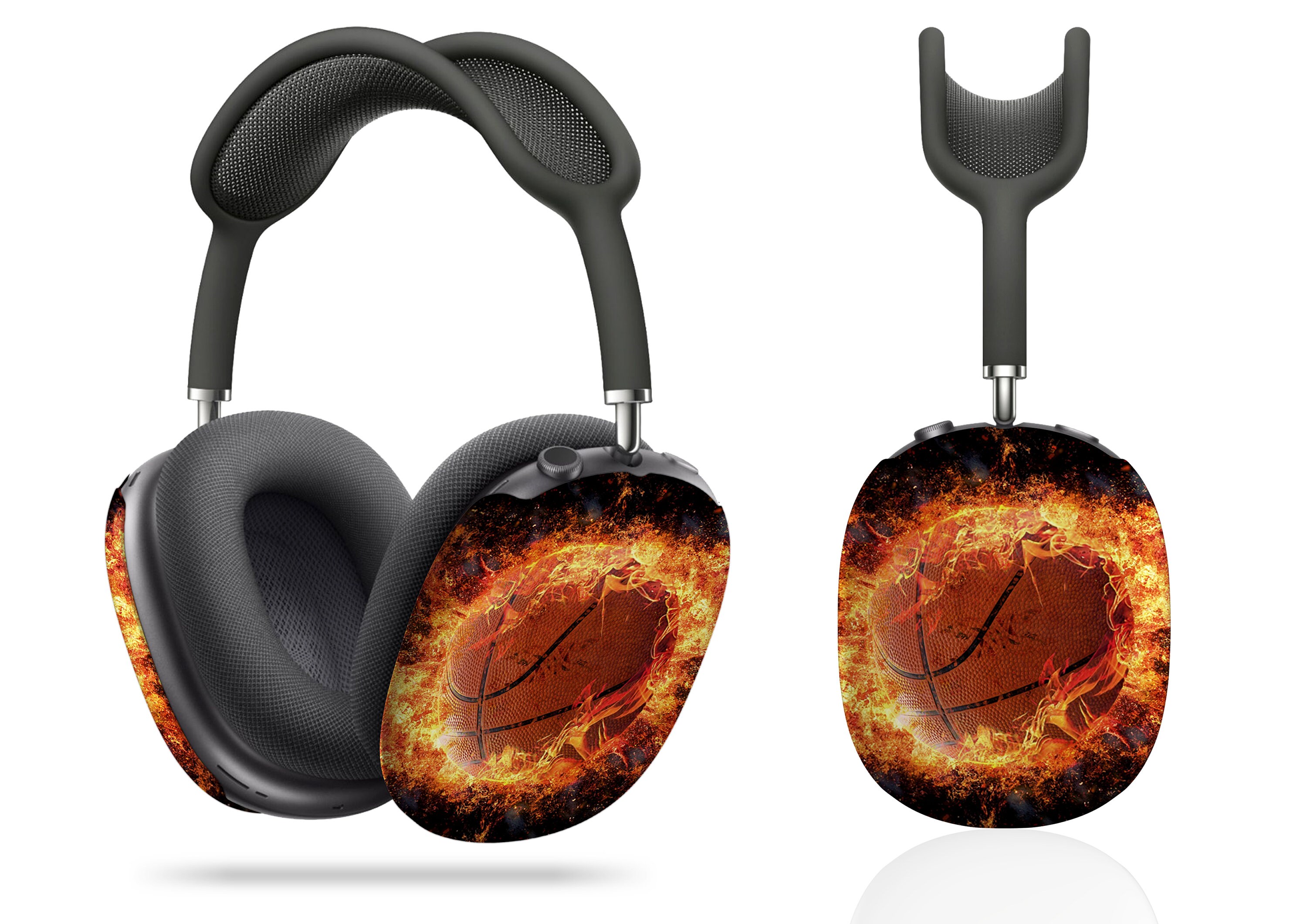 AirPod Max Case in Fiery Basketball AirPod Max Cases Scratch Protection ...