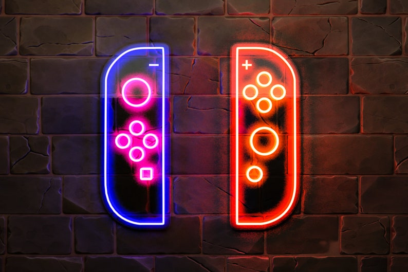 Nintendo Switch Neon Sign Nintendo Light Sign Nintendo | Etsy