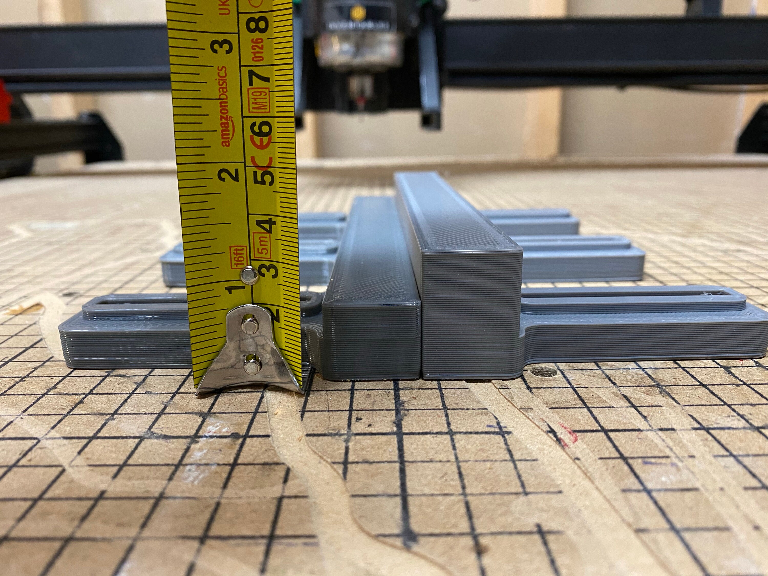 Xcarve 75mm Clamp Push Plate / Bump Stop 3 Leg | Etsy