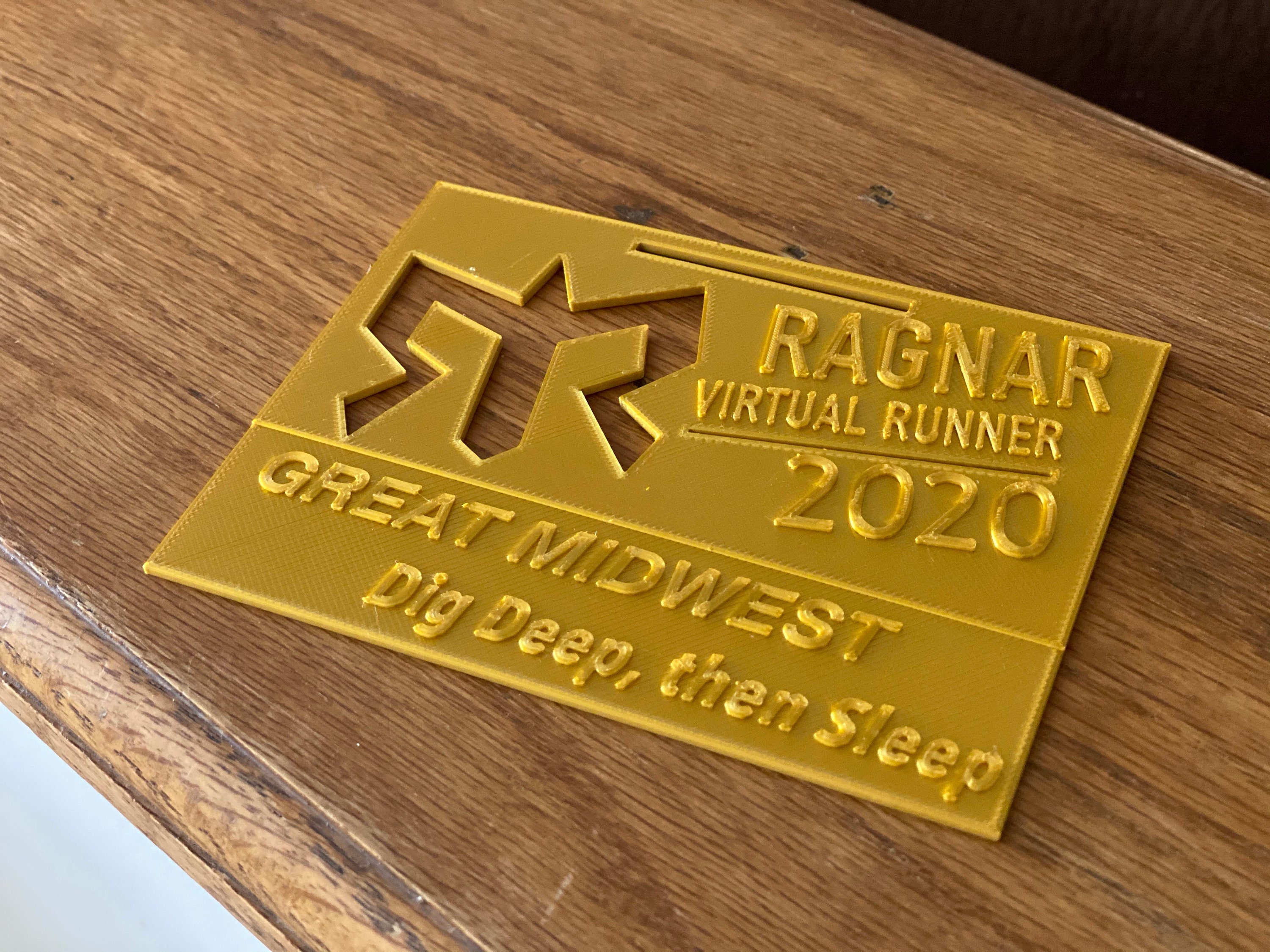 RAGNAR Virtual Runner 2020 Finishing Medal | Etsy