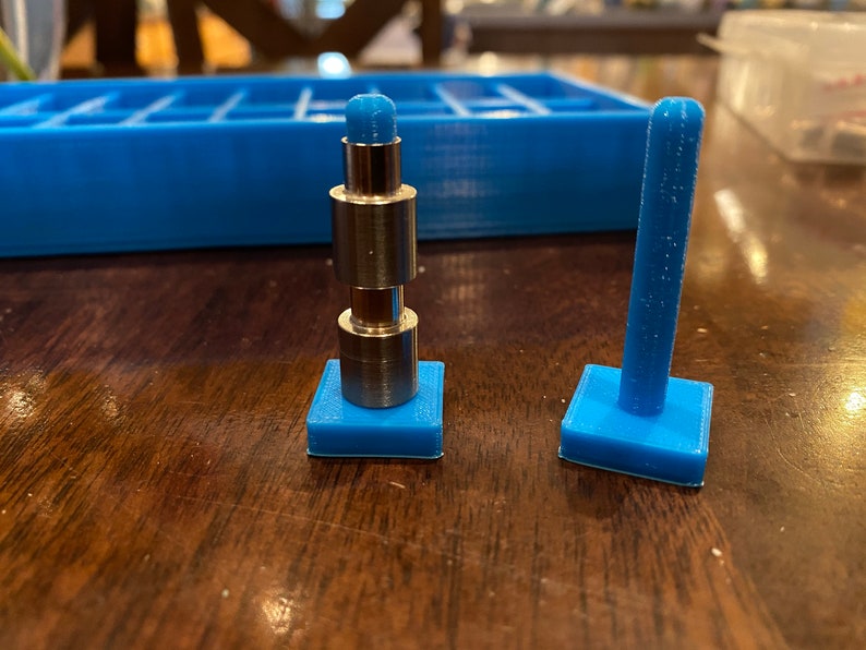 Compartment Slide Box Small pen Bushing Holder - Etsy