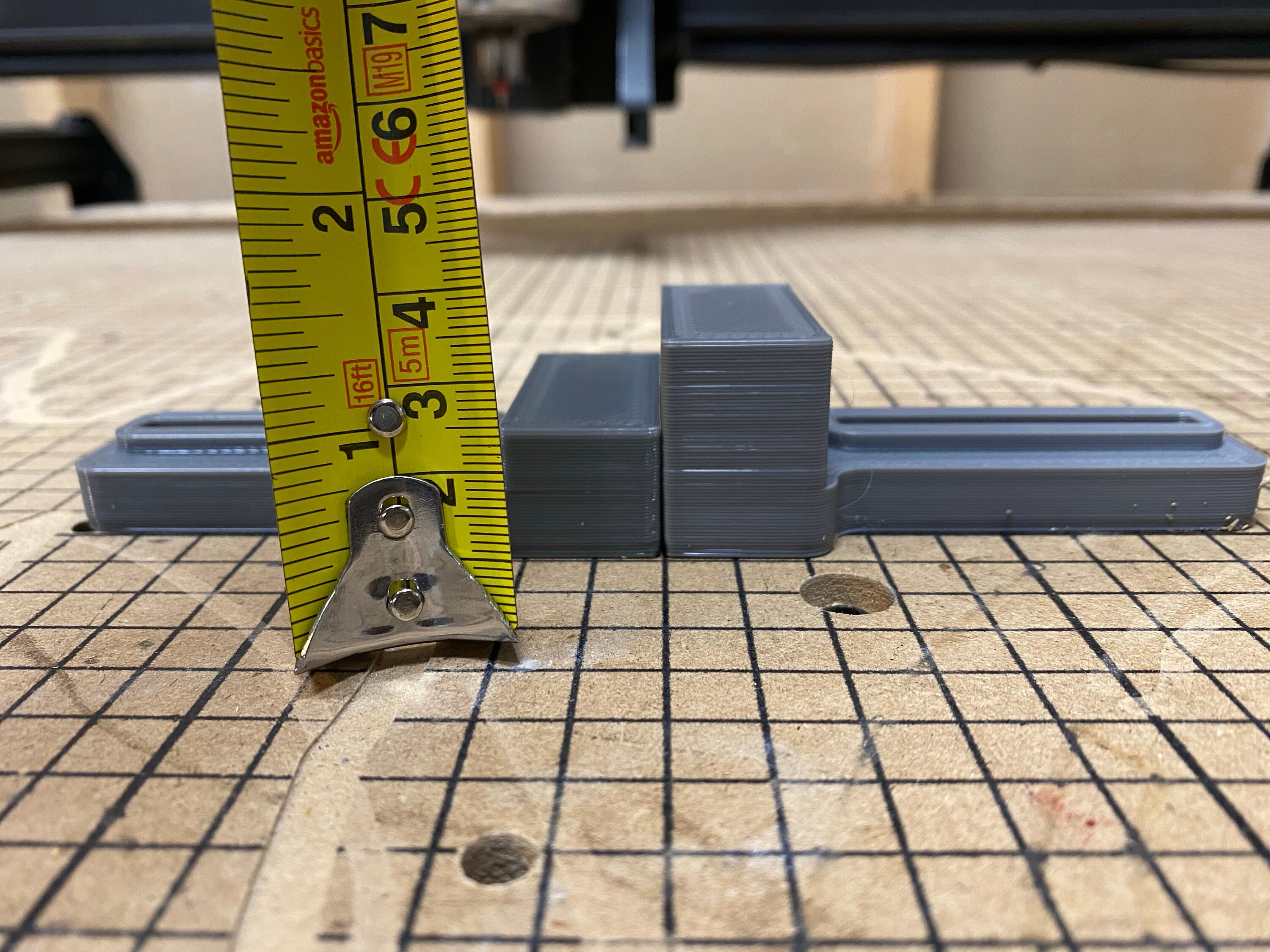 CNC / Xcarve Clamp Push Plate / Bump Stop 1 Leg - Etsy
