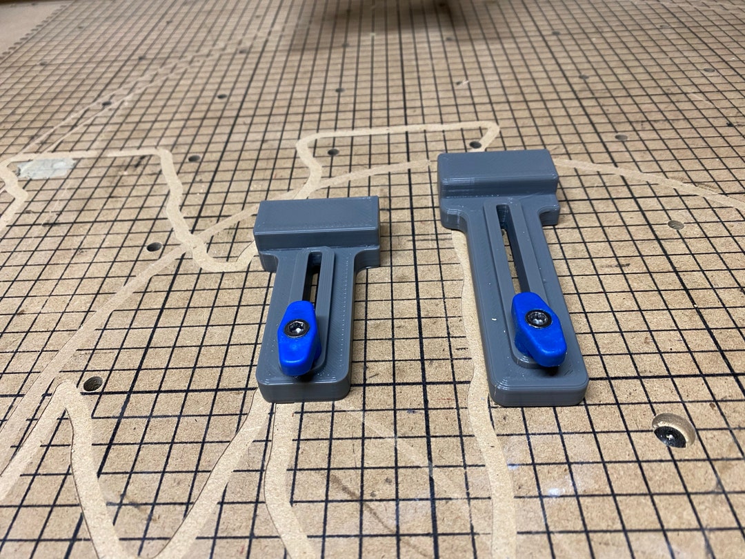 CNC / Xcarve Clamp Push Plate / Bump Stop, 1 Leg - Etsy