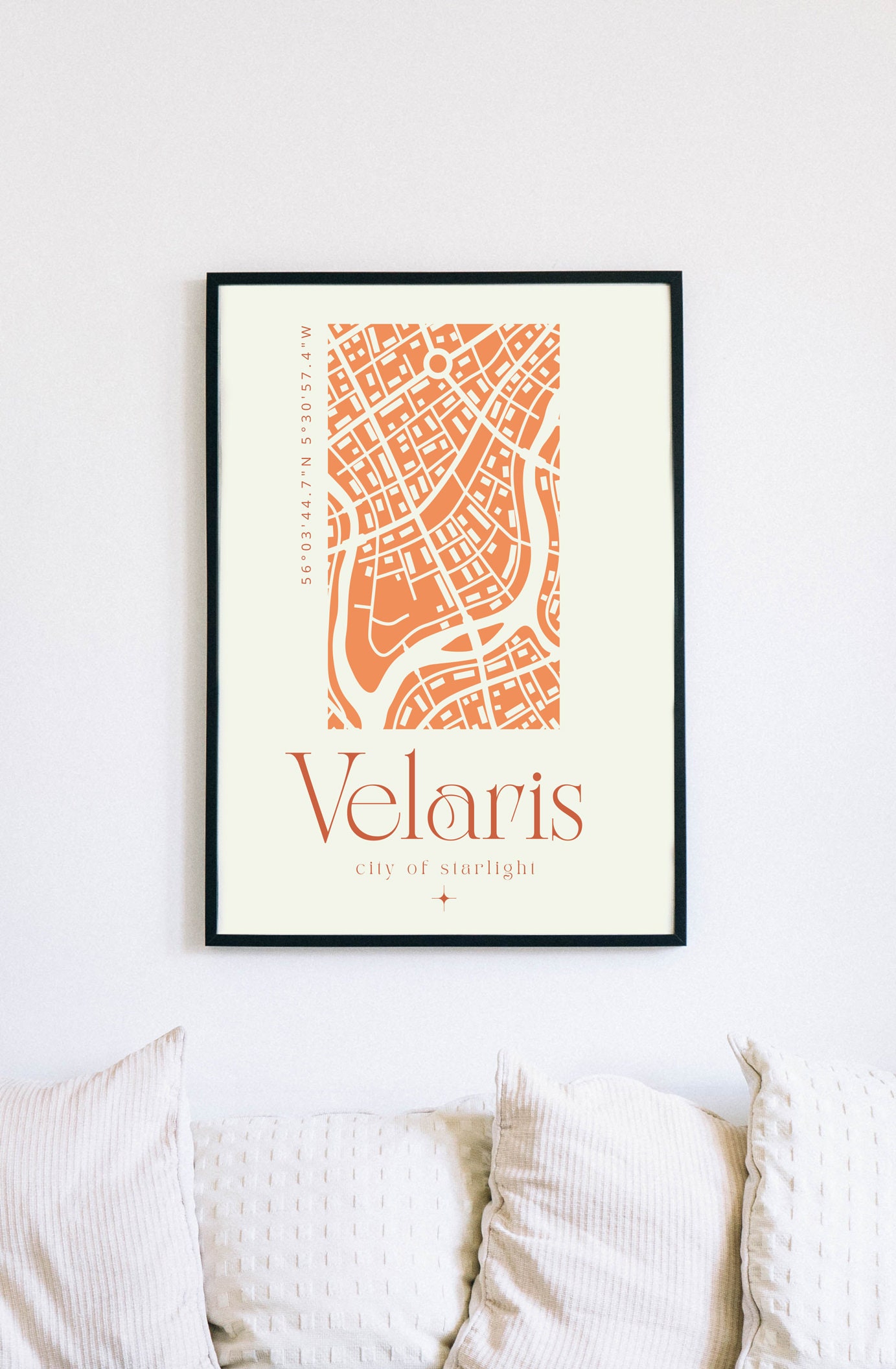 Velaris City Map ACOTAR Digital Download Sarah J Maas - Etsy UK