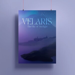 Velaris Starfall Night Court ACOTAR Digital Download - Etsy