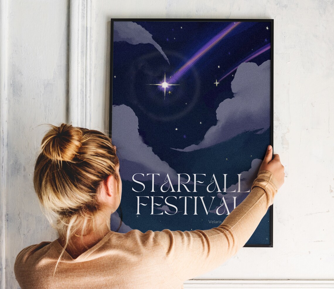 Starfall Velaris Night Court ACOTAR Digital Download - Etsy
