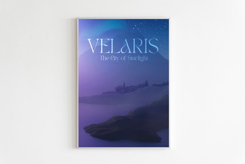 Velaris Starfall Night Court ACOTAR Digital Download - Etsy