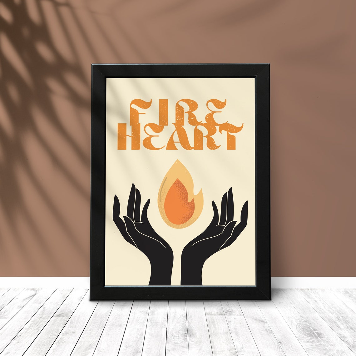 Fireheart Tog Sarah J Maas Inspired Art Print Bookish - Etsy