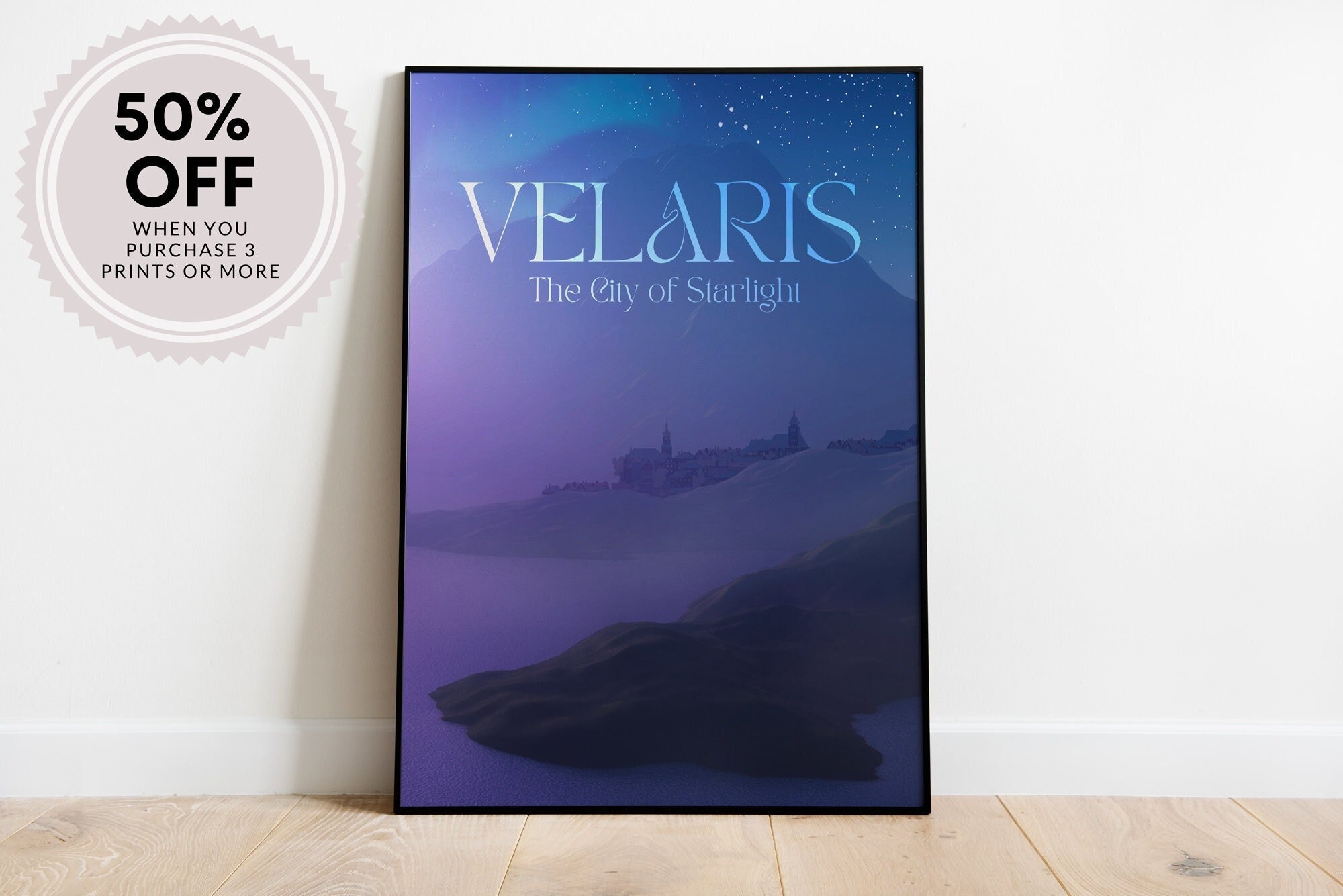 Velaris Starfall Night Court ACOTAR Digital Download - Etsy